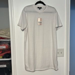 Missguided | Dresses | Missguided White Basic Tshirt Dress | Poshmark